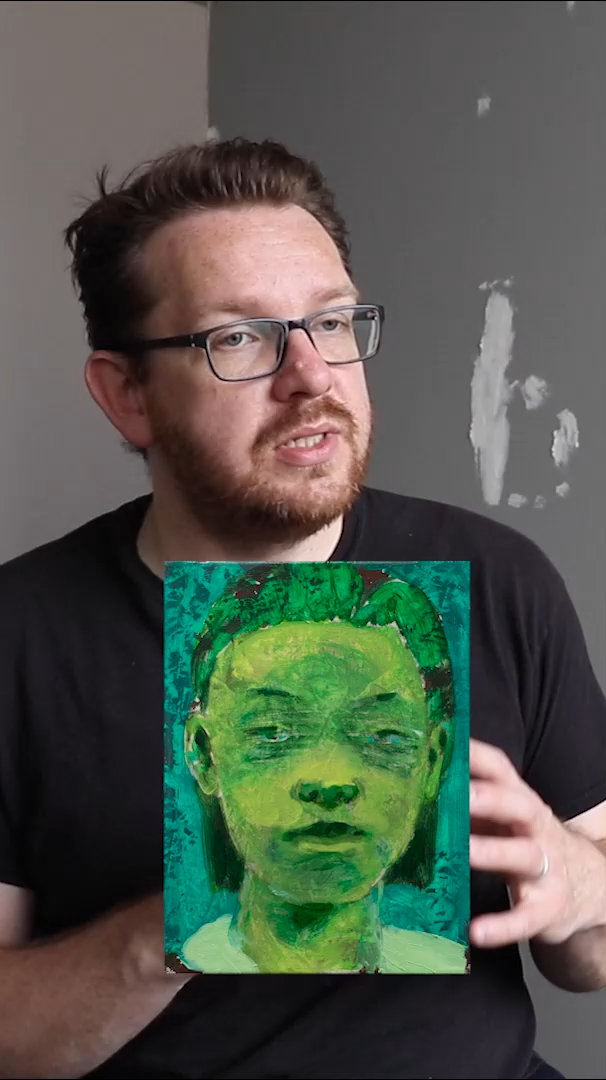 Portrait In Oil 01 3 Poster Bartosz Beda 1164